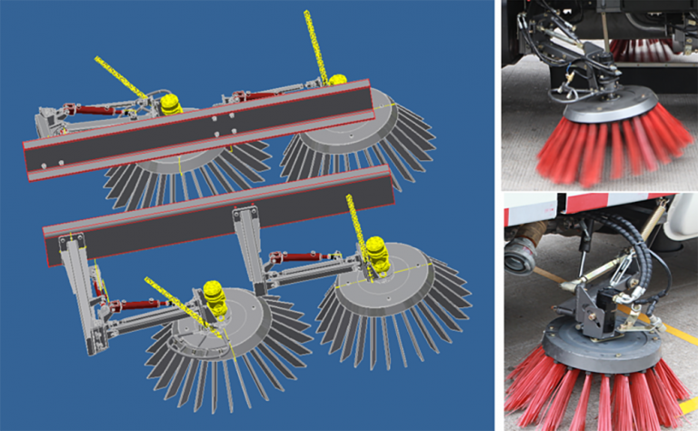 Introduction and working principle of road sweeper truck